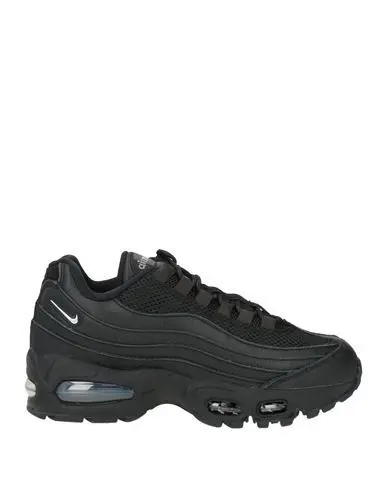 Nike Leather And Textile Low-top Sneakers - Black