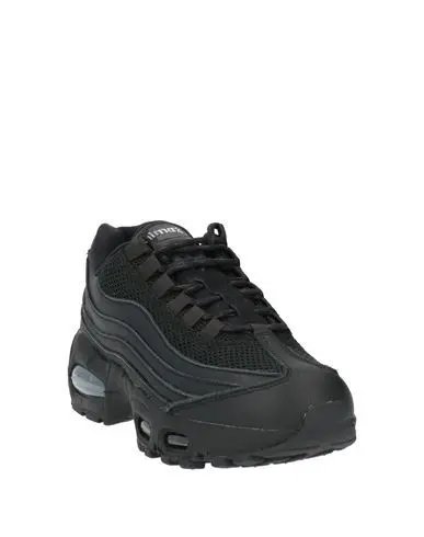 Nike Leather And Textile Low-top Sneakers - Black