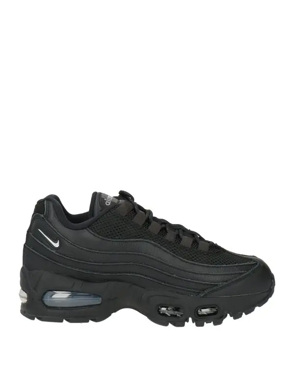 Nike Leather And Textile Low-top Sneakers - Black