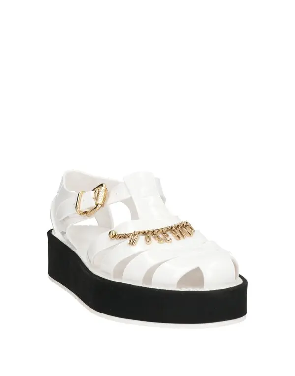 Moschino Sandals Size Rubber