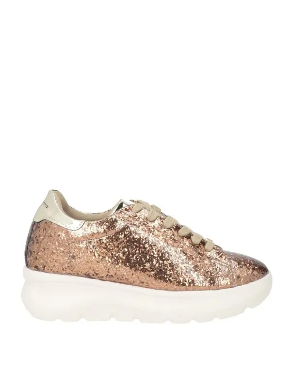 FORNARINA Glittered Wedge Sneakers