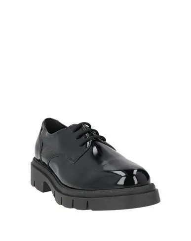 NILA & NILA Lace-up Derby Shoes In Patent Leather - Black