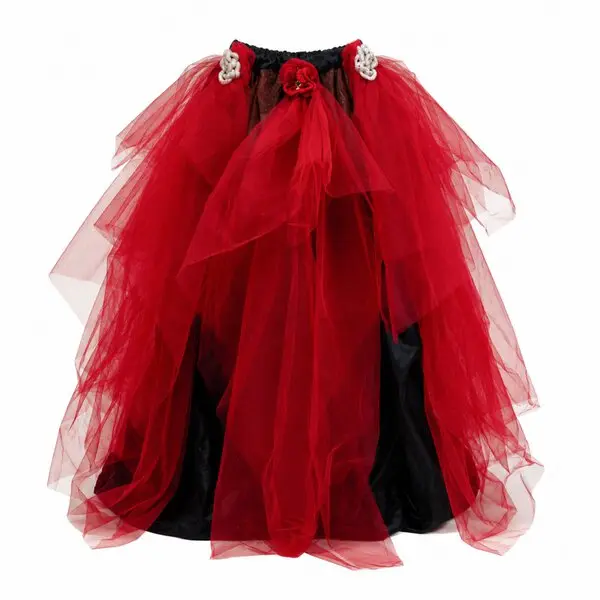 MIRO MISLJEN Black / Red Deep Passion Skirt