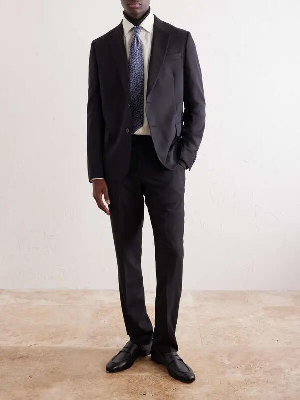 Paul Smith Straight-leg Pleated Wool Suit Trousers