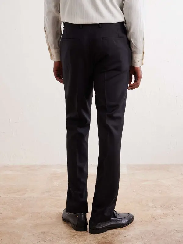 Paul Smith Straight-leg Pleated Wool Suit Trousers