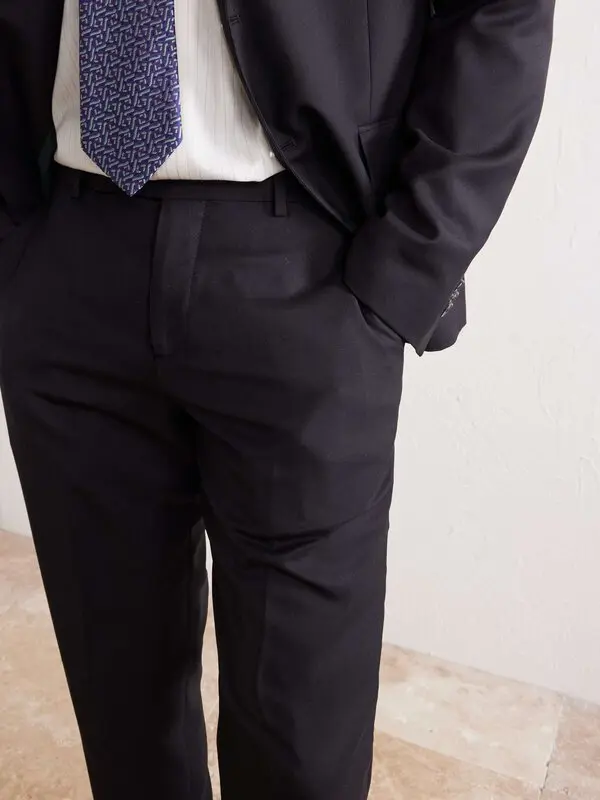 Paul Smith Straight-leg Pleated Wool Suit Trousers