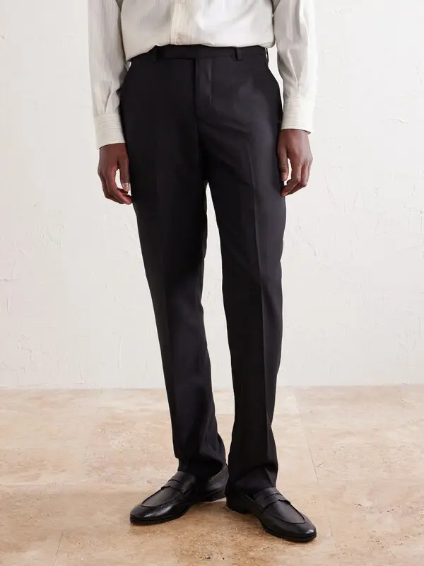Paul Smith Wool Suit Trousers - Black