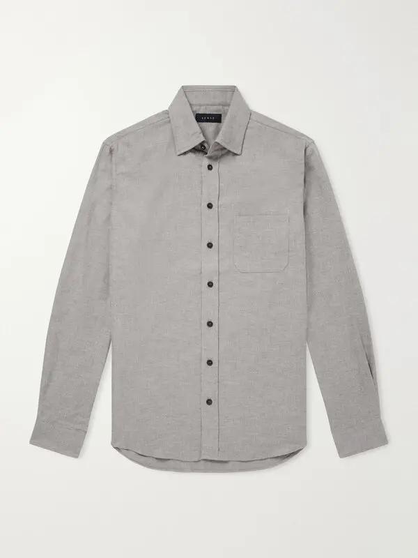 Sease Cotton Shirt - Gray