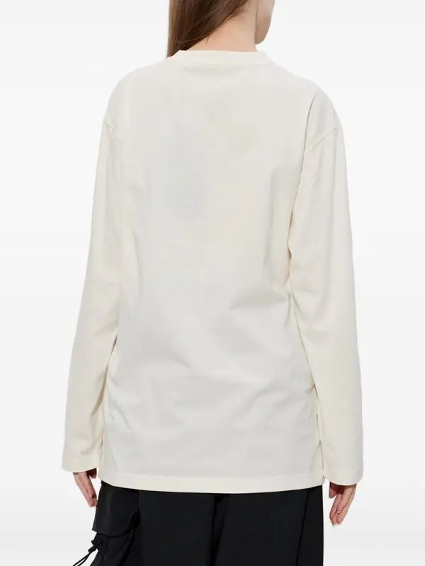 Y3 Cotton T-shirt - White