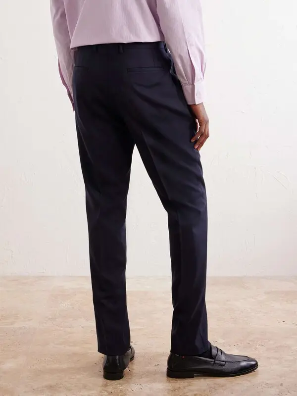 Paul Smith Straight-leg Pleated Wool Suit Trousers
