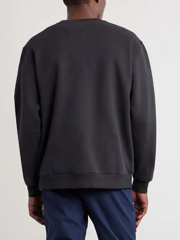 Lululemon Steady State Crew Cotton-blend Jersey Sweatshirt