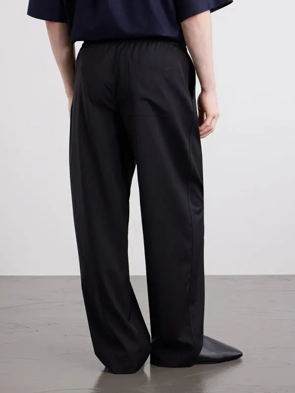 Loewe Straight-leg Wool Drawstring Trousers