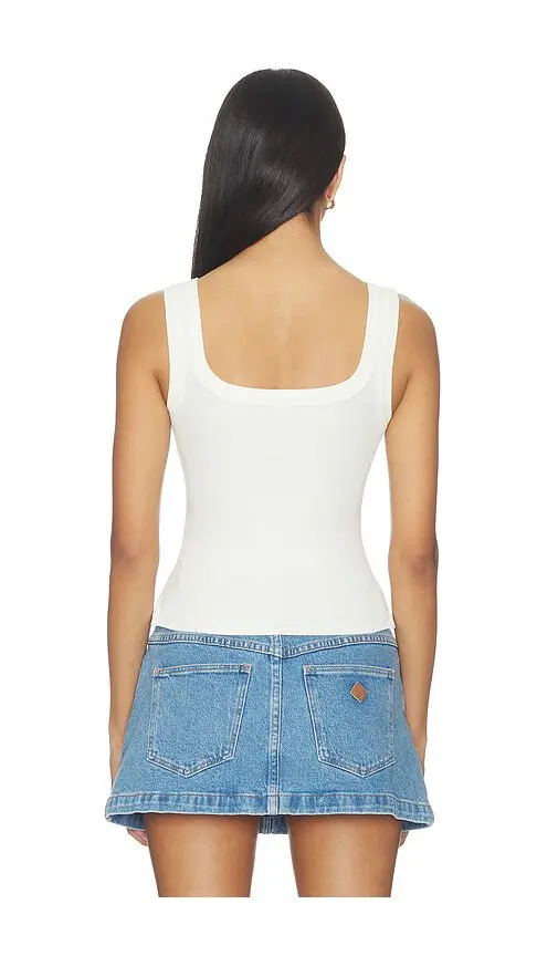 Lna Banded Ribbed Scoop Tank