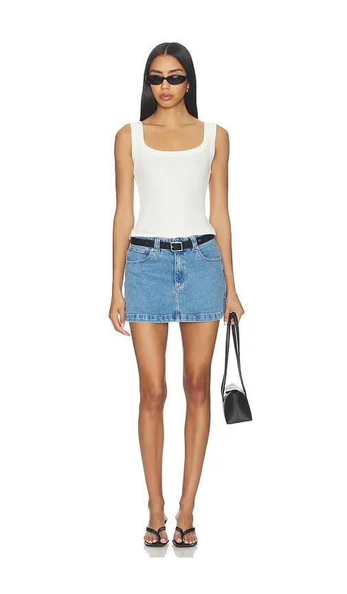Lna Banded Ribbed Scoop Tank