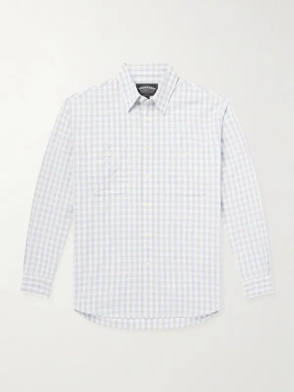 FRIZMWORKS Checked Cotton Shirt