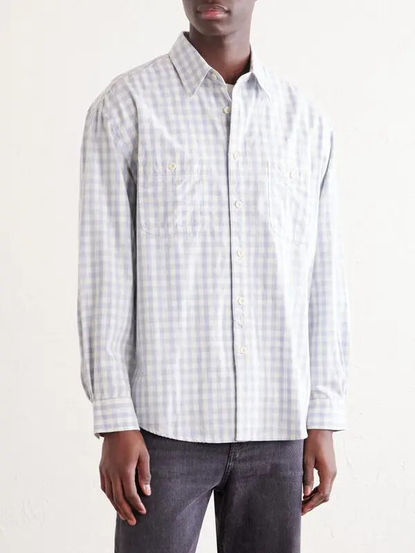 FRIZMWORKS Checked Cotton Shirt