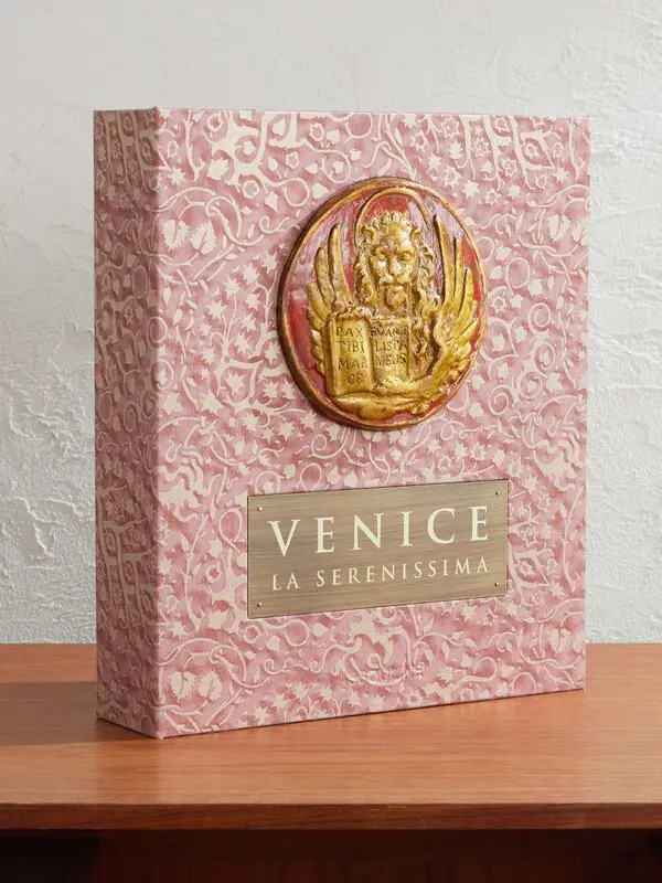 Assouline Venice: La Serenissima Pigne Edition Hardcover Book - Blush