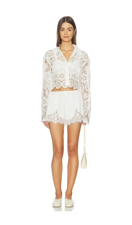 OW Alba Crochet Shirt