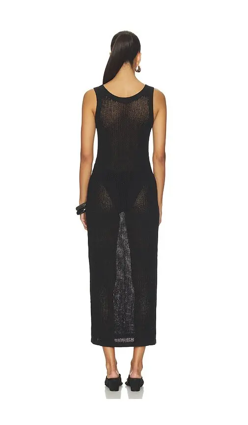 Lna Tyler Open Knit Tank Dress