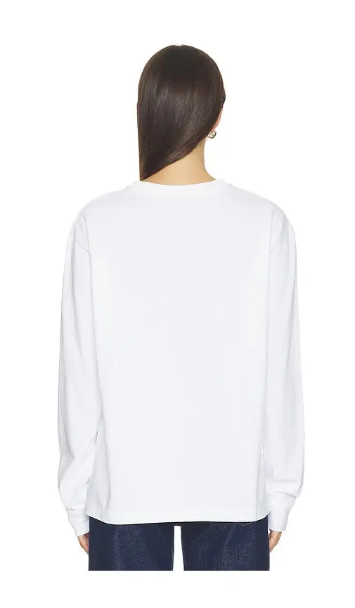 Renggli Long Sleeve Tee In White