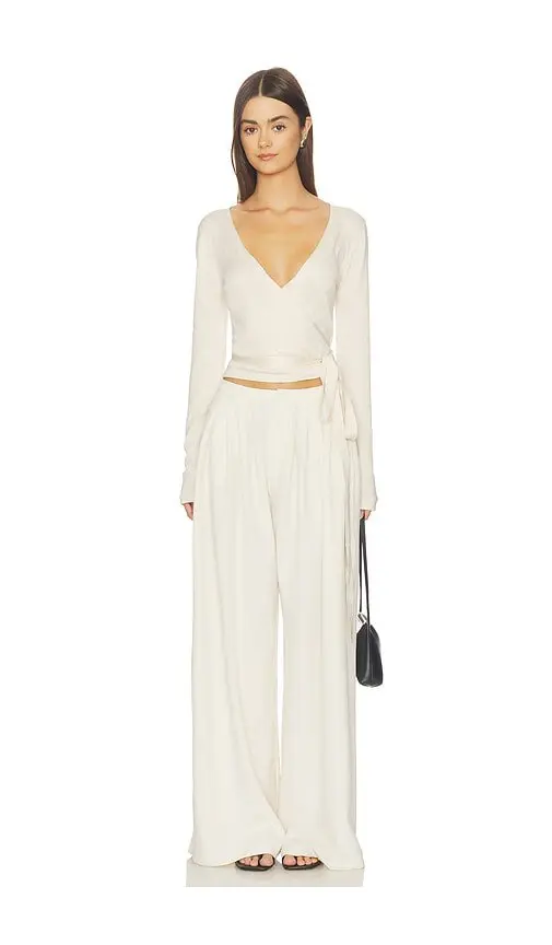 SNDYS. Nikola Wrap Top