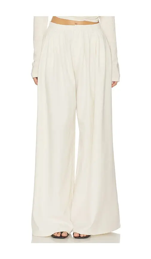 SNDYS. Evelina Pant In Ivory