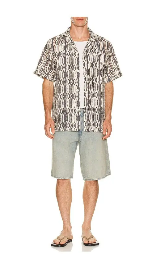 Oas Zefi Cuba Shirt In Brown