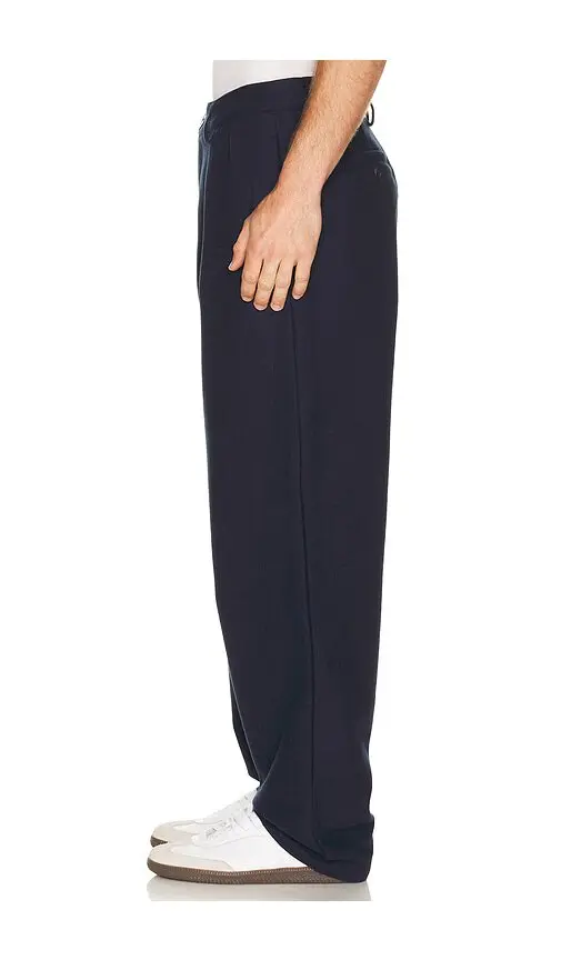 POP TRADING COMPANY Wool Hewitt Suit Pants In Blue