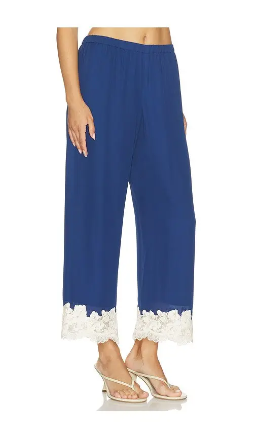 Cami Nyc Gilda Chiffon Pant In Navy
