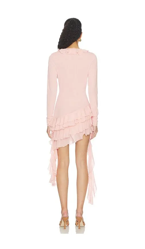 Ronny Kobo Lyla Dress In Pink