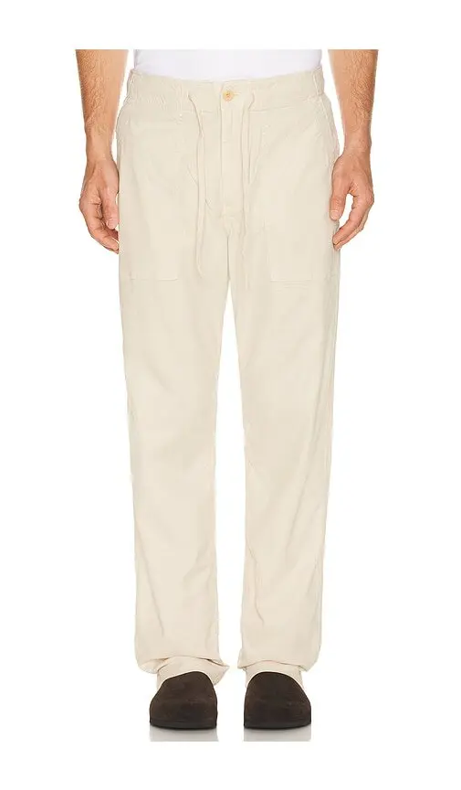 Faherty Brand Dune Utility Pant In Grey