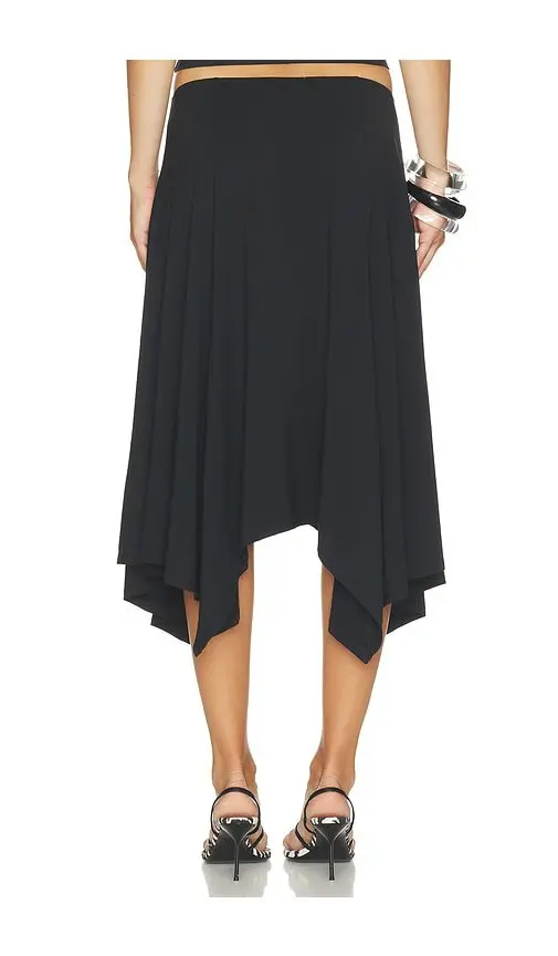 GUIZIO Handkerchief Hem Skirt