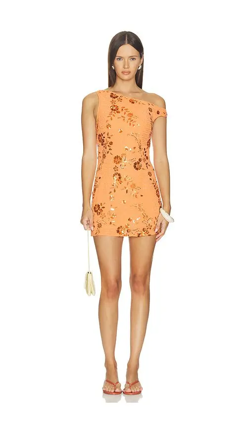 MORE TO COME Josefina Mini Dress - Orange