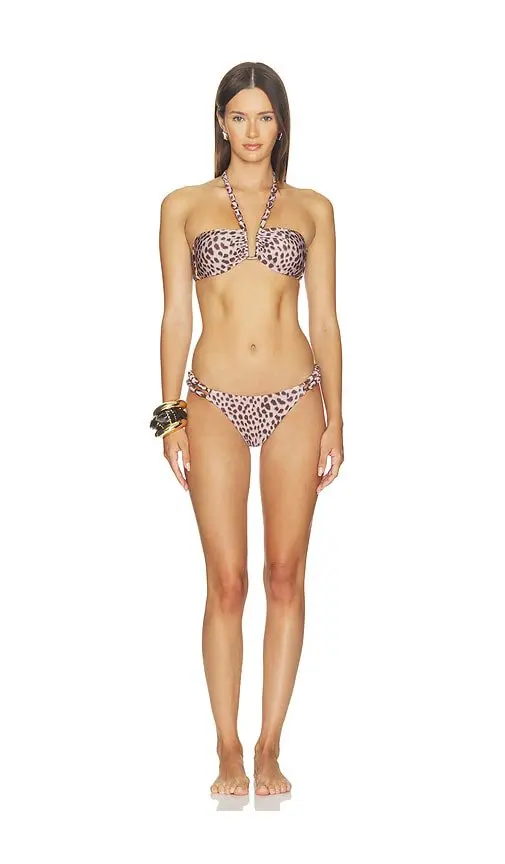 VIX PAULA HERMANNY Athena Bottom Brazilian In Brown