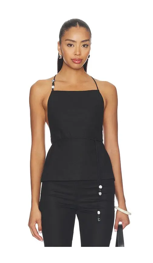 L'academie Anaia Linen Top