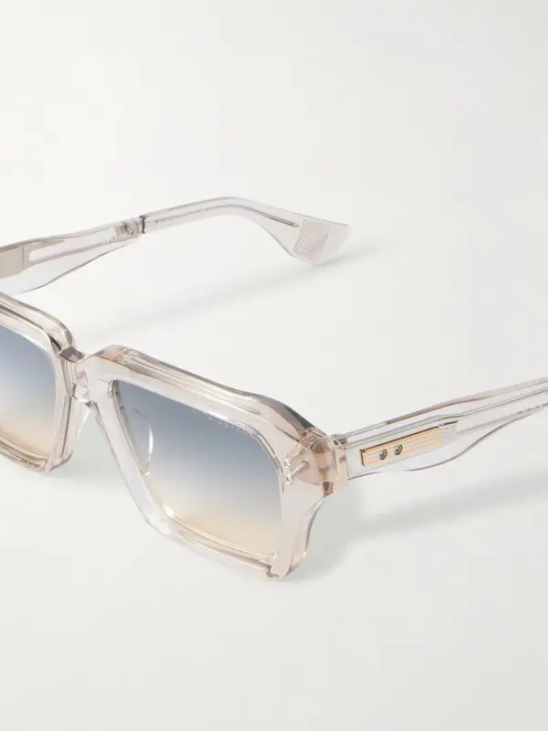 Dita Detron Square-frame Acetate Sunglasses