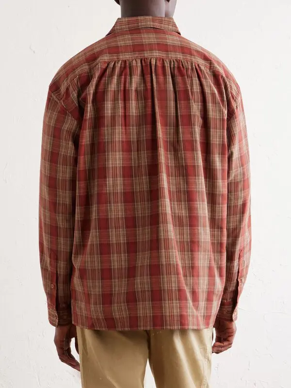 FRIZMWORKS Checked Cotton Shirt