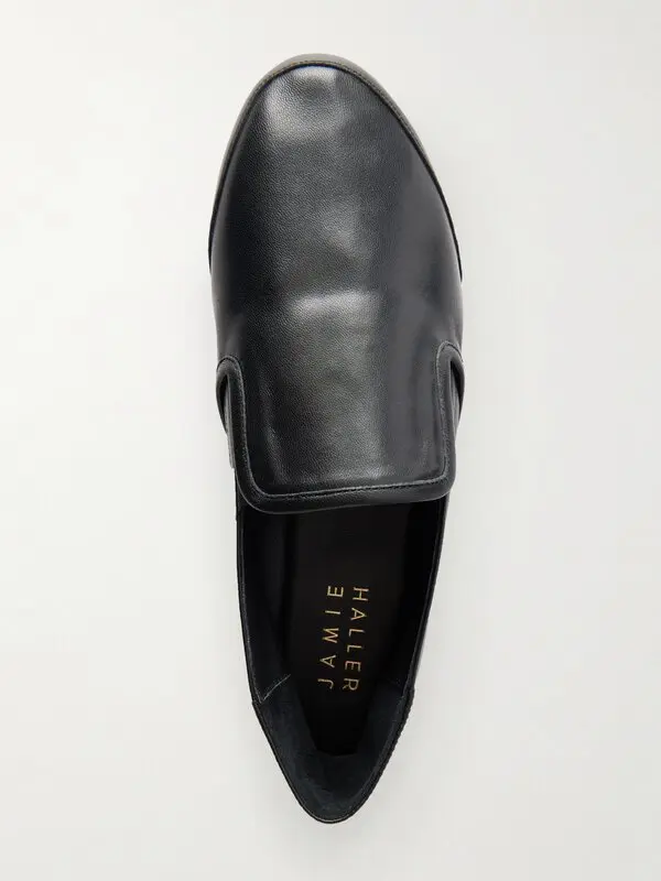 JAMIE HALLER Wushu Leather Slippers