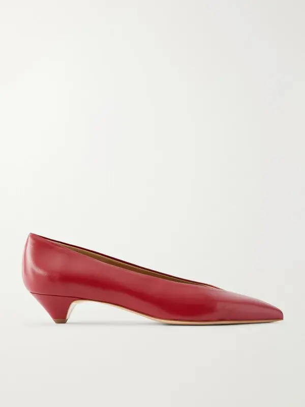JAMIE HALLER The Trap Leather Pumps