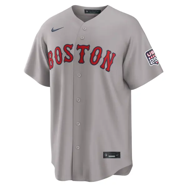 Nike Roman Anthony Boston Red Sox Usa 250 Mlb Stadium Jersey - Grey