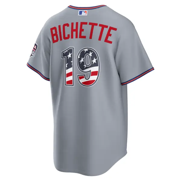 Nike Bo Bichette New York Mets Usa 250 Mlb Stadium Jersey