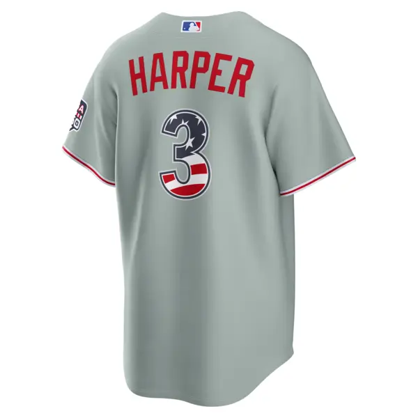 Nike Bryce Harper Philadelphia Phillies Usa 250 Mlb Stadium Jersey