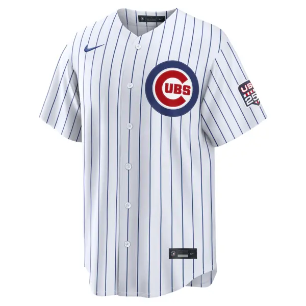 Nike Alex Bregman Chicago Cubs Usa 250 Mlb Stadium Jersey - White