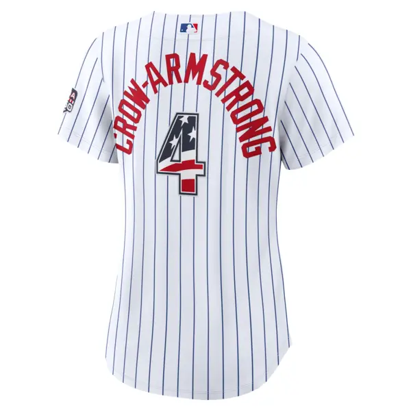 Nike Pete Crow-armstrong Chicago Cubs Usa 250 Mlb Stadium Jersey