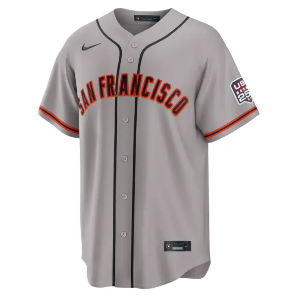 Nike Jung Hoo Lee San Francisco Giants Usa 250 Mlb Stadium Jersey - Grey