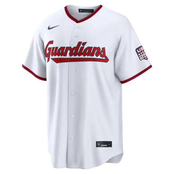 Nike Josã© Ramã­rez Cleveland Guardians Usa 250 Mlb Stadium Jersey - White