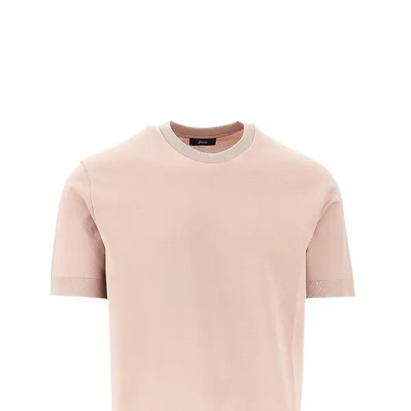 Herno Knit Effect Jersey T-shirt