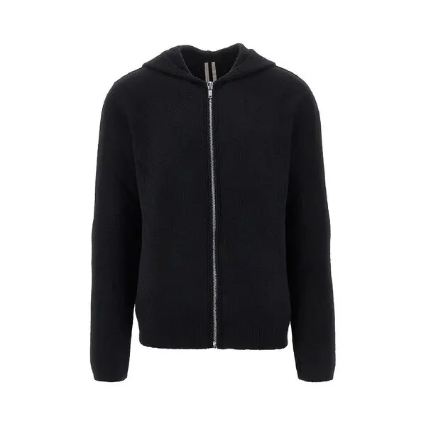 Rick Owens Knitted Full-zip Hoodie An