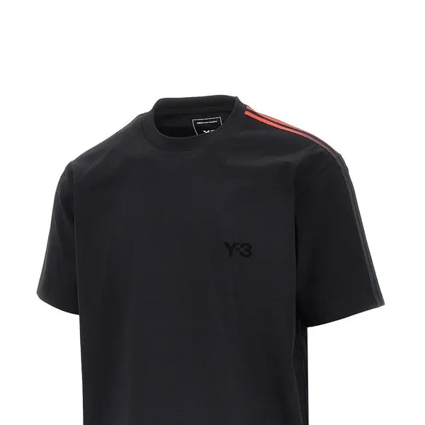 Y3 Gradient Tripe Overized T-hirt
