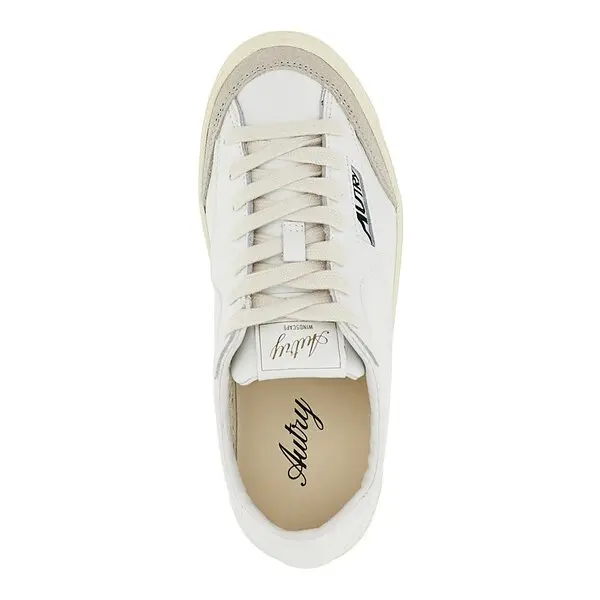 AUTRY Windscape Low Leather Sneakers - White